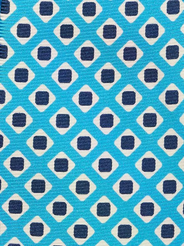 Kiton Geometric Pattern Silk Tie