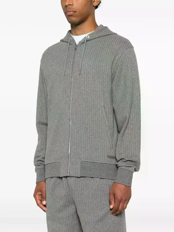 Mackage Pinstripe Zip-up Hoodie
