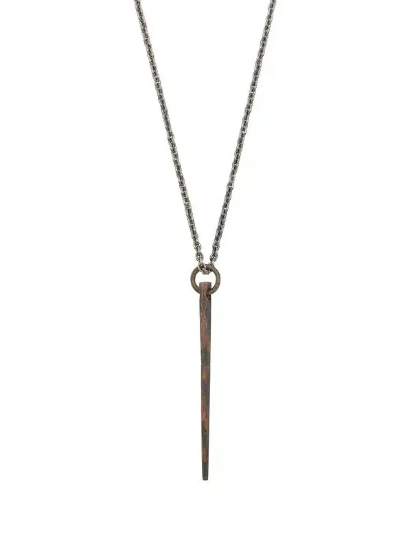 PARTS OF FOUR Spike Pendant Necklace - Silver