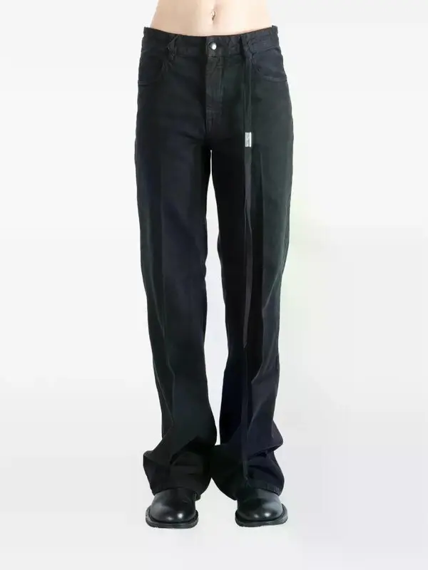 ANN DEMEULEMEESTER Pressed-crease Straight-leg Jeans