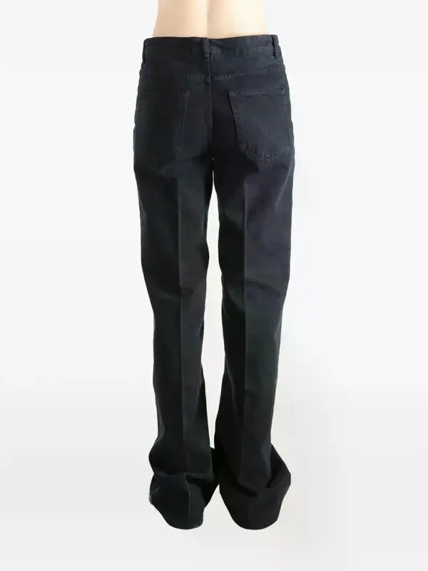 ANN DEMEULEMEESTER Pressed-crease Straight-leg Jeans