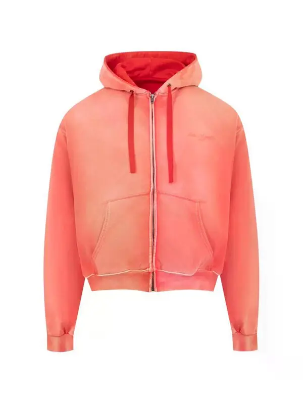 MAISON MARGIELA Faded Zip-up Hoodie