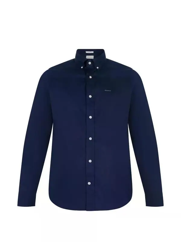 Gant Slim-fit Button-down Shirt - Blue