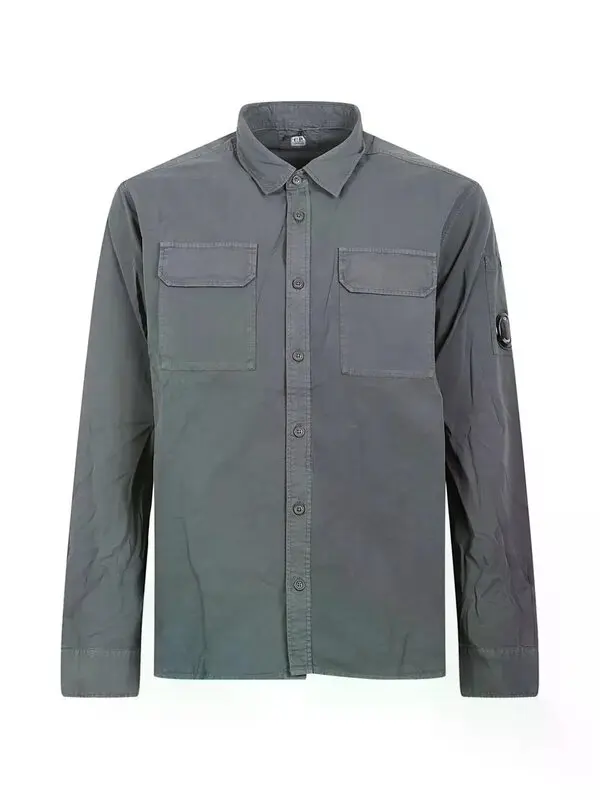 C.P. COMPANY Lens-detail Pocket-front Shirt