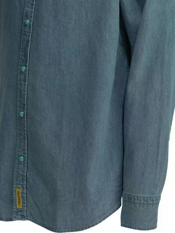 B.D.BAGGIES Kim Contrast-button Denim Shirt