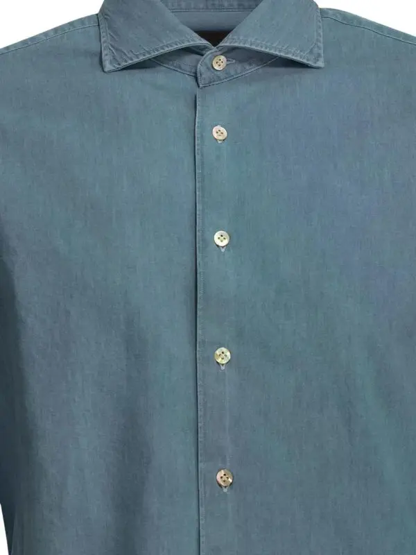 BORRIELLO NAPOLI Cotton Denim Shirt