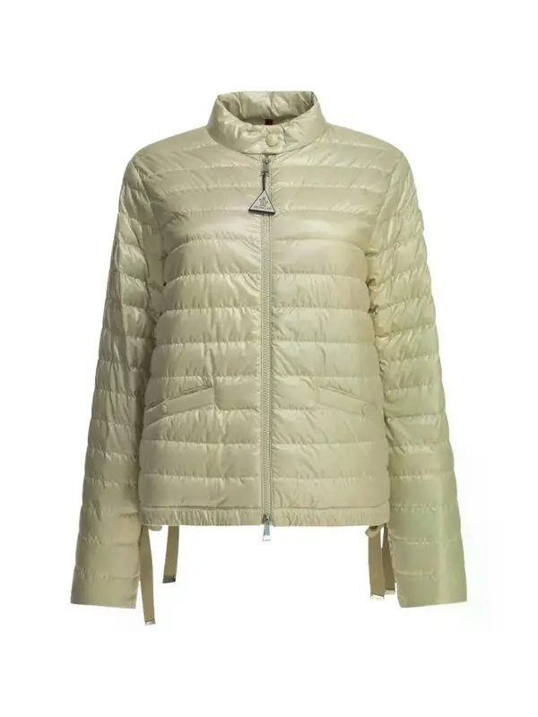Moncler Quilted High-neck Jacket - Neutrals