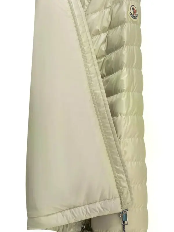 Moncler Quilted High-neck Jacket - Neutrals