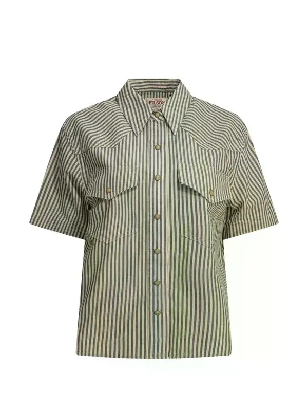 Filson Western Striped Button-down Shirt