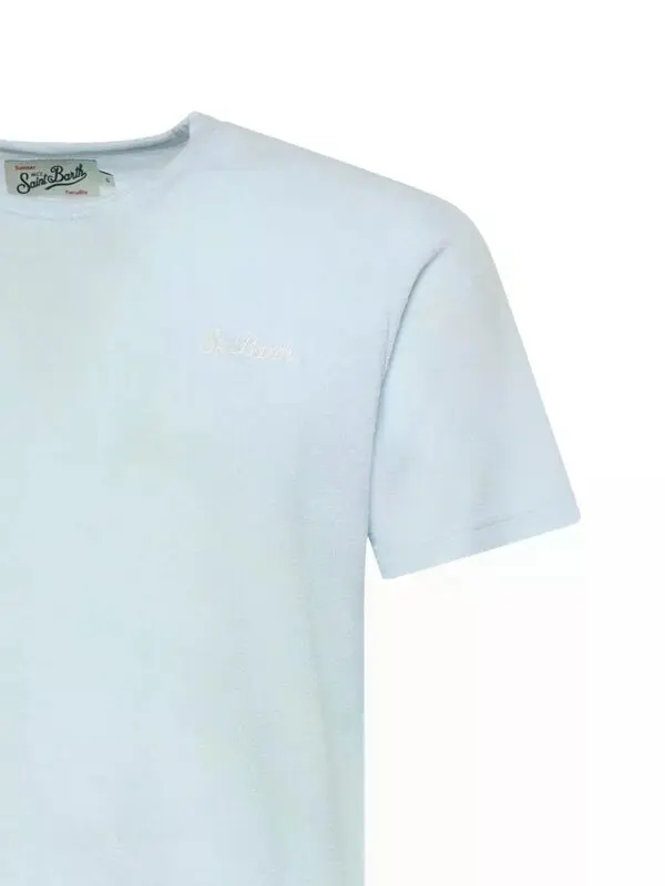 MC2 SAINT BARTH Gary Embroidered-logo T-shirt