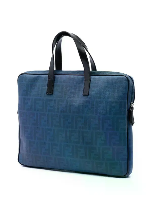 Fendi Zucca Spalmati Business Bag