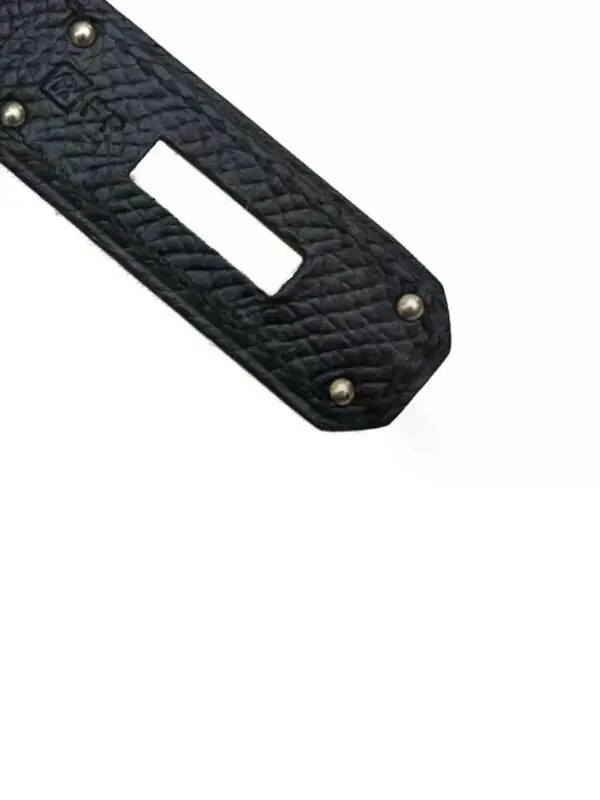 Hermès 35 Birkin Retourne Handbag - Black
