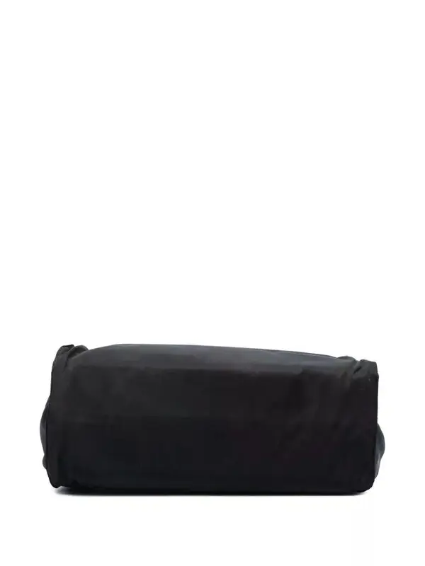 Prada Tessuto Metal Handle Bag