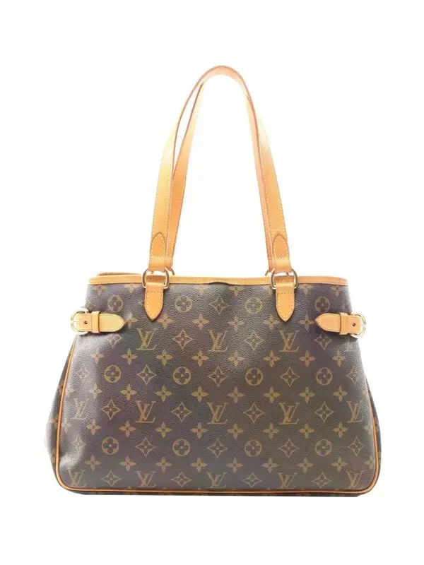 LOUIS VUITTON Monogram Batignolles Horizontal Tote Bag - Brown