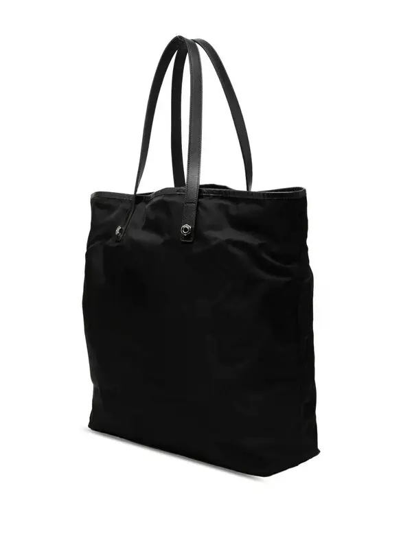 Prada Tessuto Skull Tote Bag