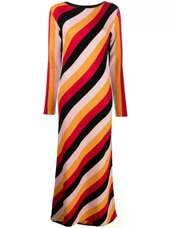 La DoubleJ Swing Knitted Maxi Dress - Black