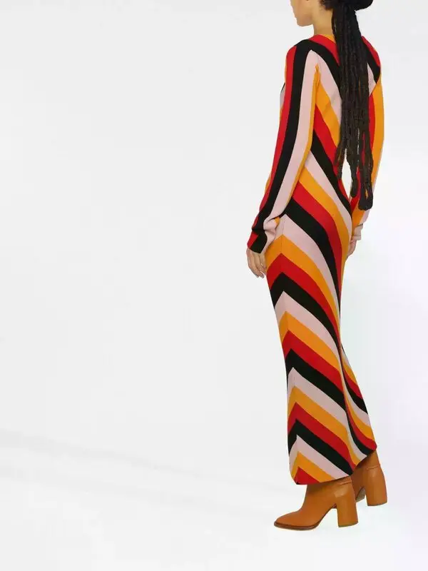 La DoubleJ Swing Knitted Maxi Dress - Black