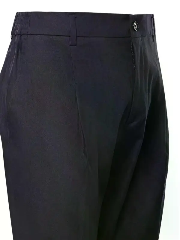 BE ABLE Riccardo Pleated-front Tapered Trousers