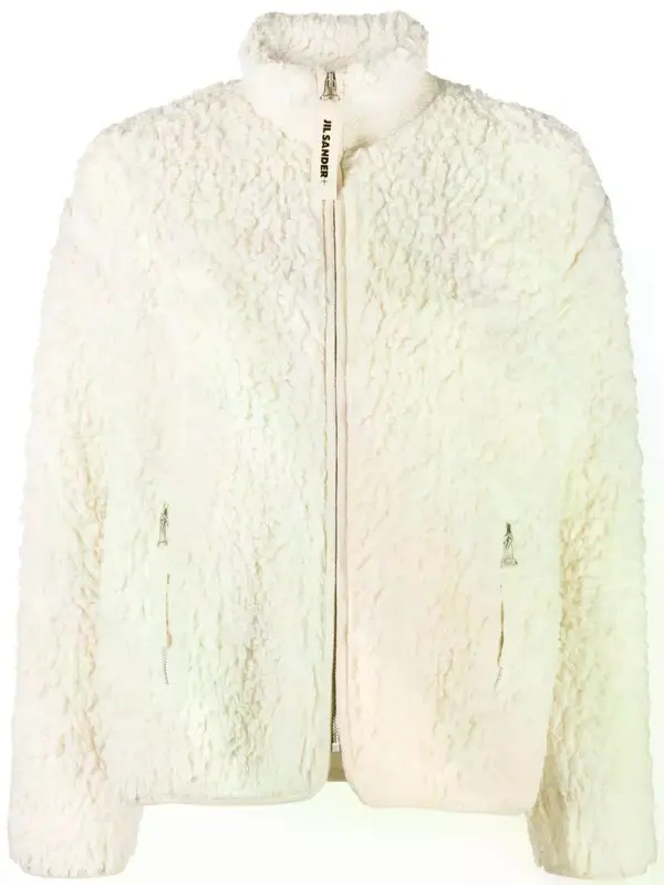 JIL SANDER Zip-up Fleece Jacket