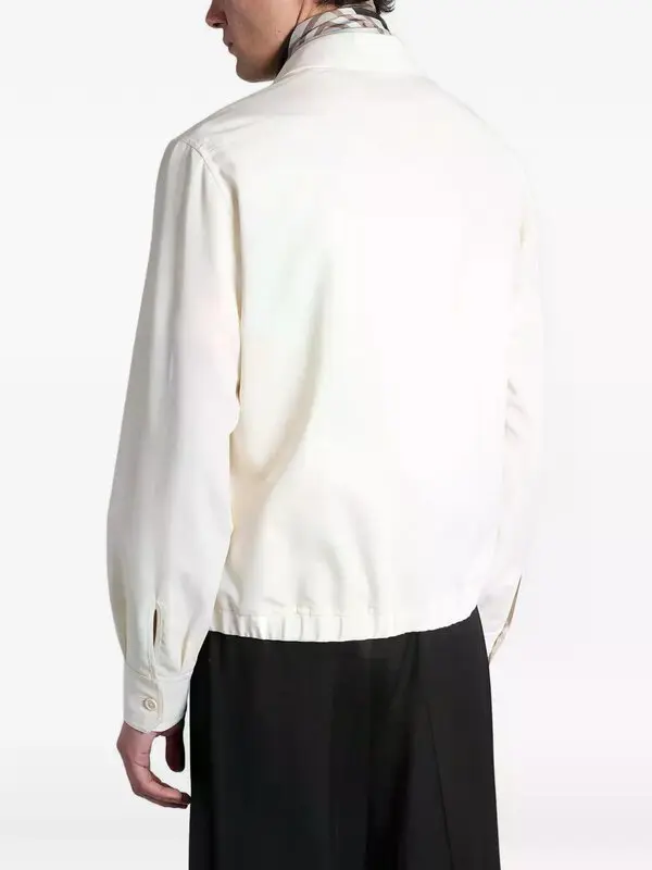 LARDINI Elasticated-hem Button-up Jacket