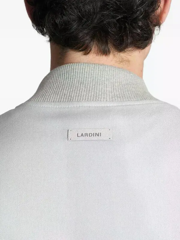 LARDINI Ribbed-trim Bomber Jacket
