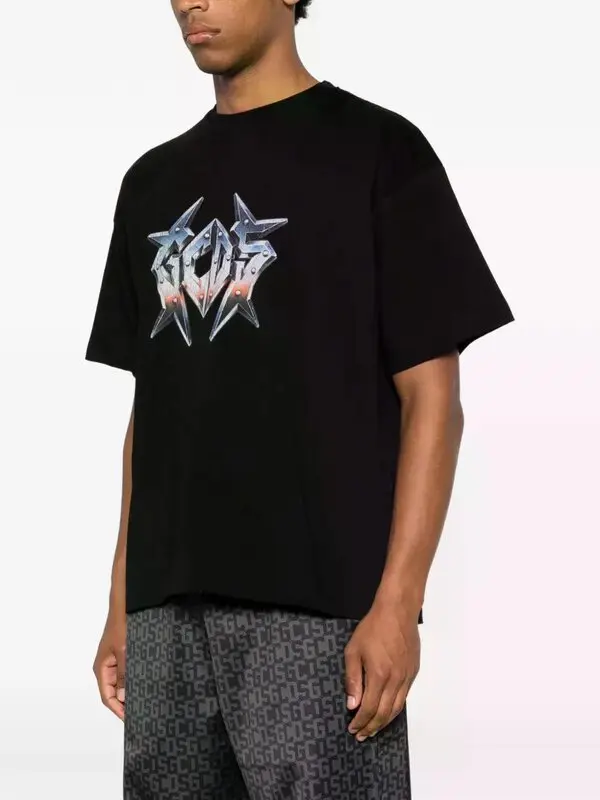Gcds Bulletproof Logo-print T-shirt