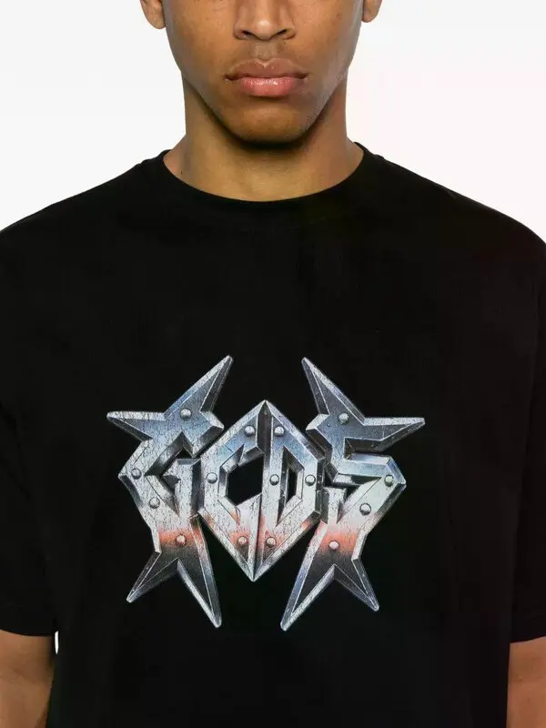 Gcds Bulletproof Logo-print T-shirt