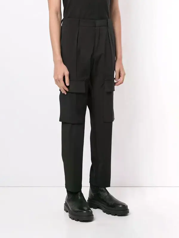 WOOYOUNGMI Slim-fit Cargo Trousers