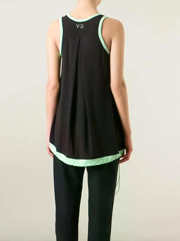 Y3 Drawstring Hem Tank Top