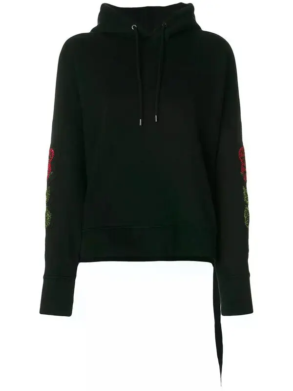 COUNTY OF MILAN Sequin Embroidered Hoodie