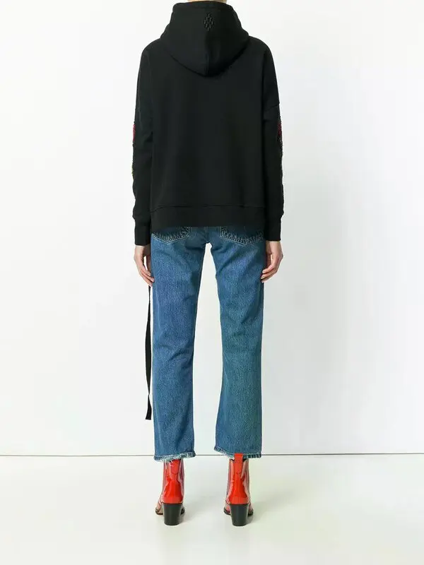 COUNTY OF MILAN Sequin Embroidered Hoodie