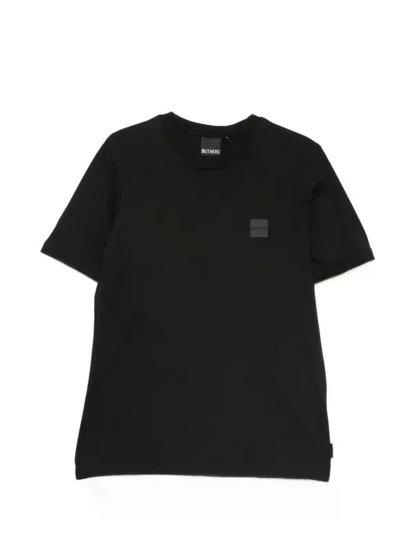 OUTHERE Logo-patch T-shirt - Black