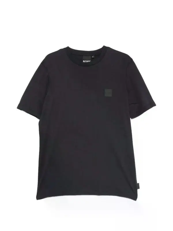 OUTHERE Logo-patch T-shirt - Blue