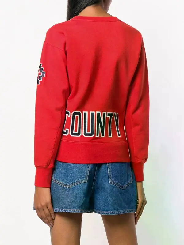 COUNTY OF MILAN Marcelo Burlon X Mlb Sox Sweatshirt