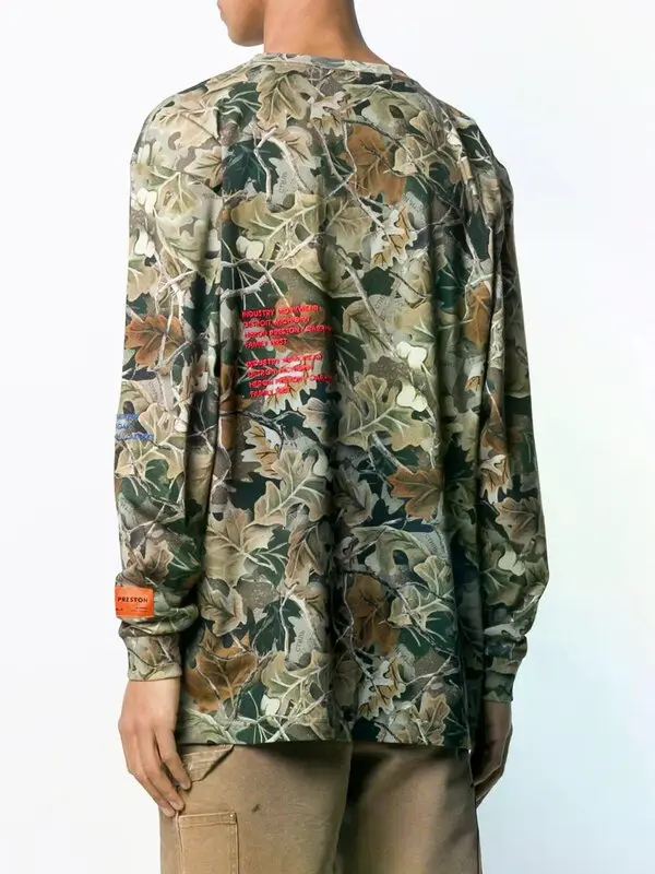 Heron Preston X Carhartt Wip Leaf Print Top