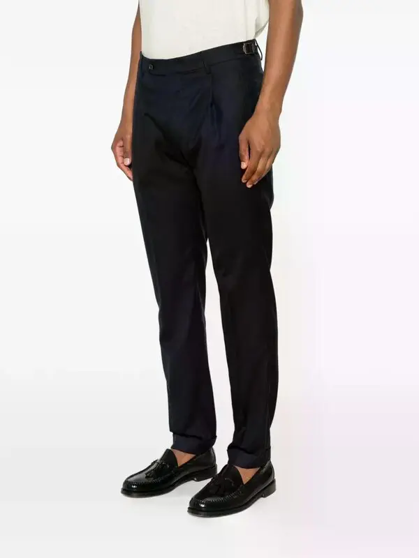 BERWICH Pleated Tapered Trousers