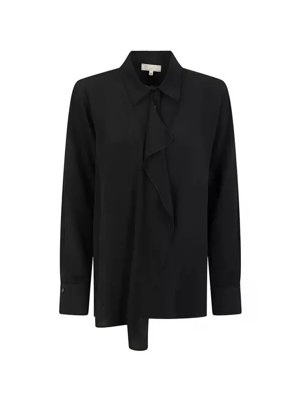 Antonelli Firenze Adria Ruffled Long-sleeve Shirt