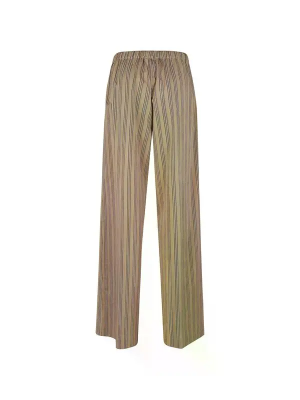 Antonelli Firenze Steven Striped Wide-leg Trousers