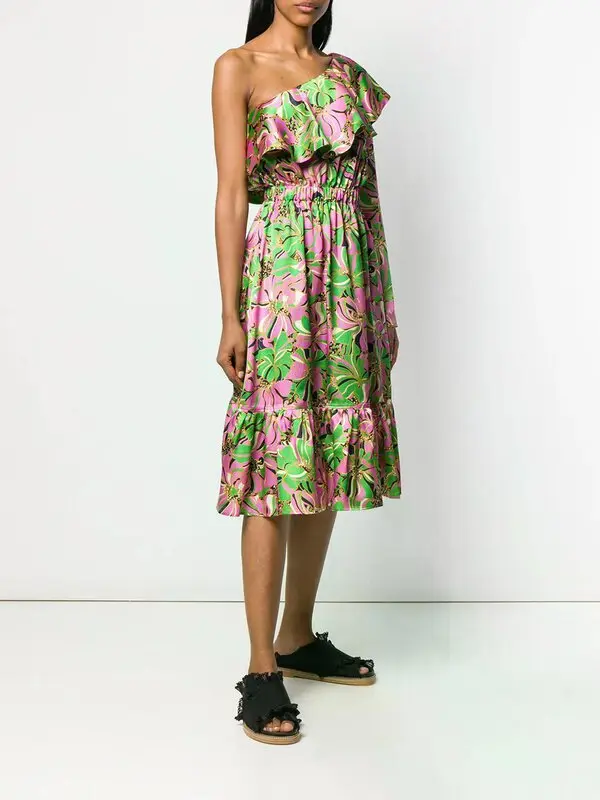 La DoubleJ Boogie One Shoulder Dress