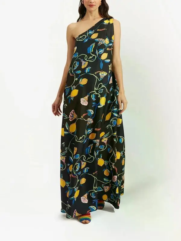 La DoubleJ Roy One-shoulder Dress - Black