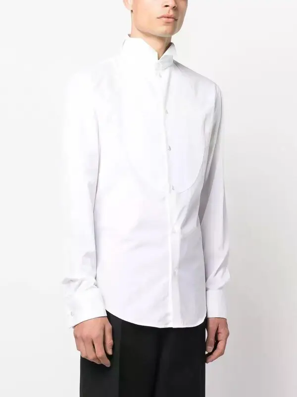 Emporio Armani Wingtip-collar Long Sleeve Shirt