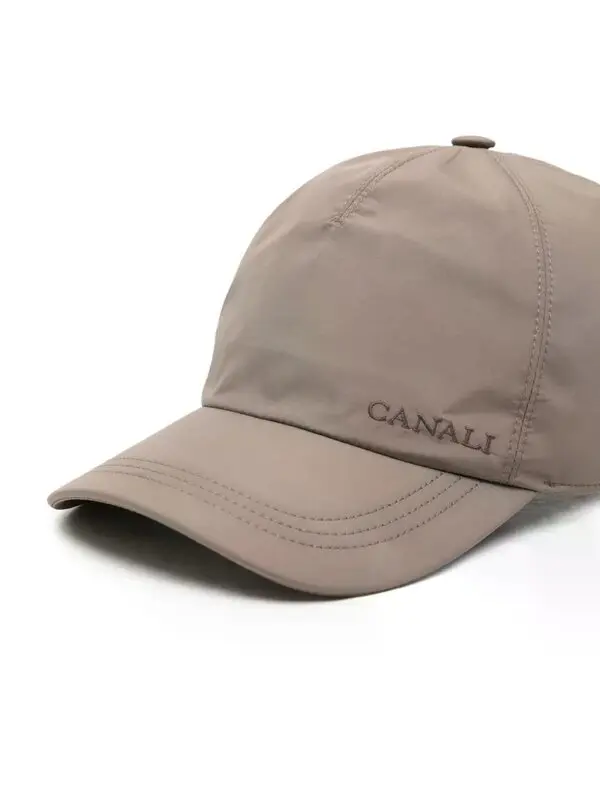 Canali Logo-embroidered Baseball Cap