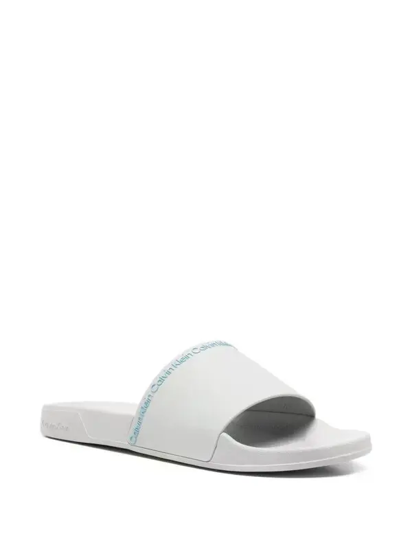 Calvin Klein Logo Detail Slides