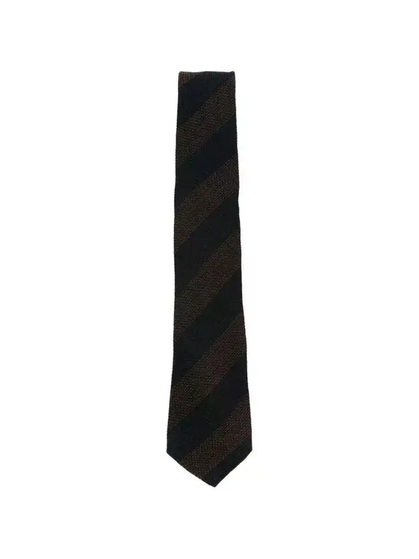 Tagliatore Diagonal Stripe Neck Tie - Blue