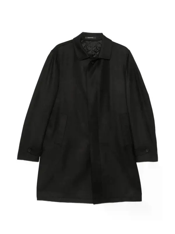 Tagliatore Single-breasted Twill-weave Coat