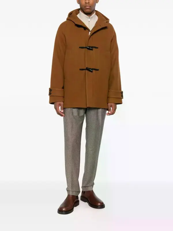 Tagliatore Hooded Toggle Coat