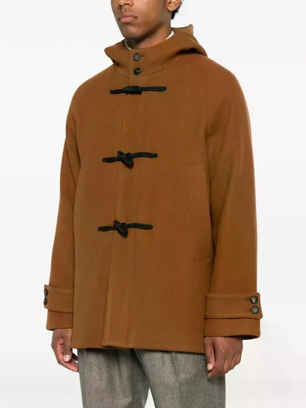 Tagliatore Hooded Toggle Coat