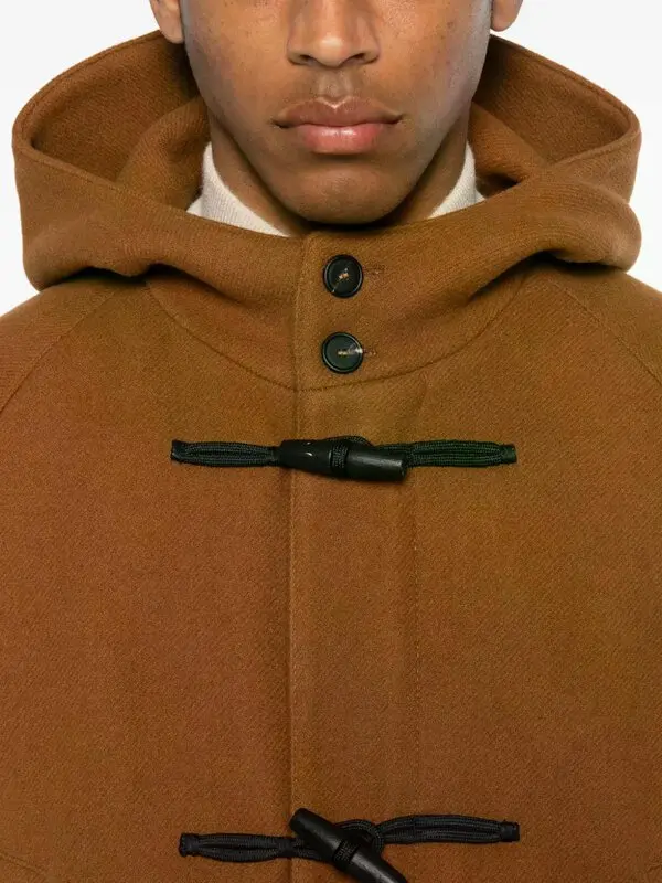Tagliatore Hooded Toggle Coat