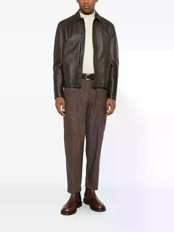 Tagliatore Leather Jacket