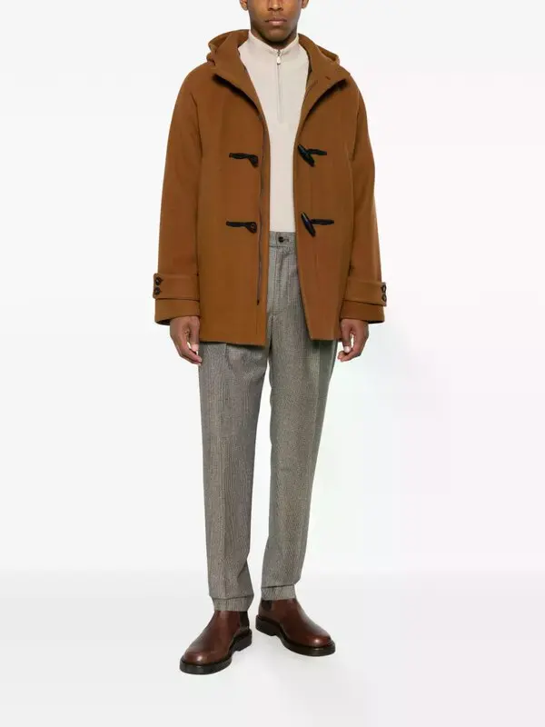 Tagliatore Houndstooth Pleated Trousers